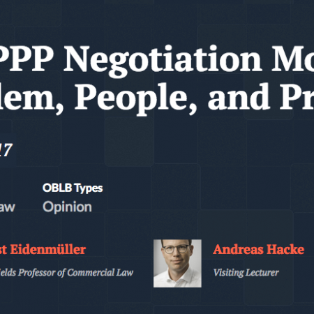 Problem, People, Process: Das PPP-Verhandlungsmodell im Oxford Business ...